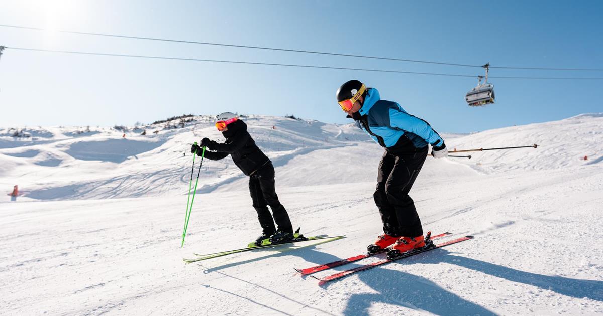 Skifahren am Rosskopf in Sterzing - Südtirol