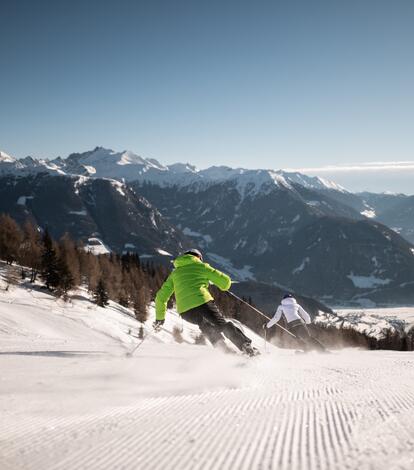 Skiing at Rosskopf / Monte Cavallo Sterzing Vipiteno - South Tyrol