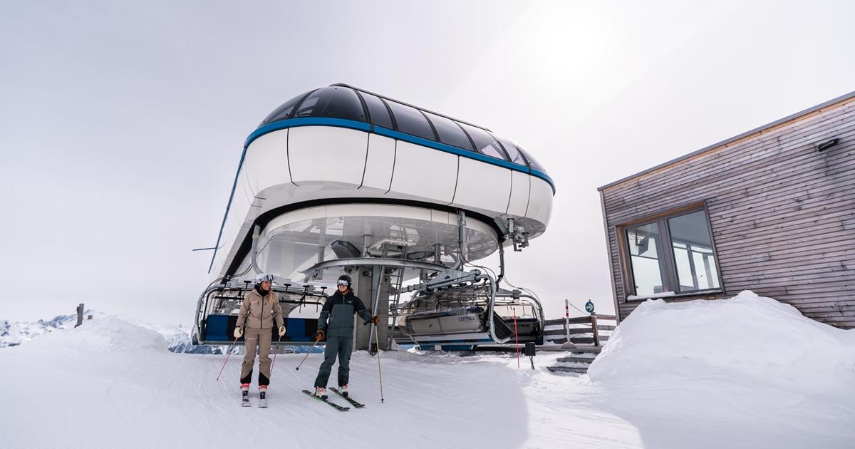 Skifahren am Rosskopf in Sterzing - Südtirol